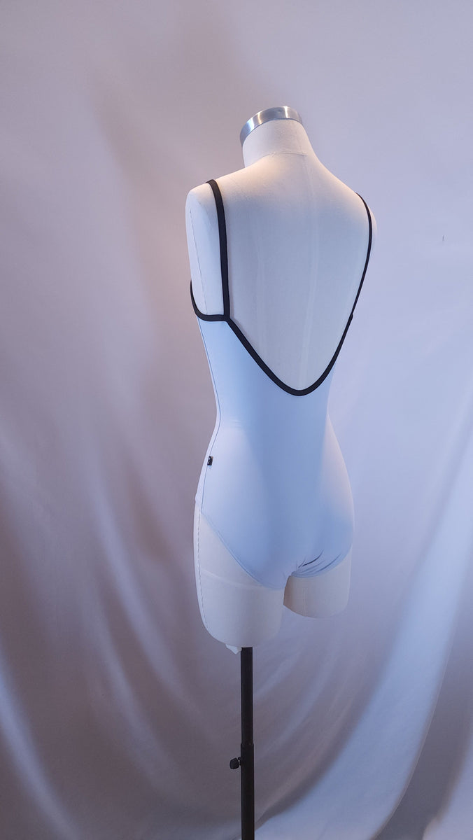 JL GAZELLE || Isabelle Trim Ballet Leotard - Ice Blue